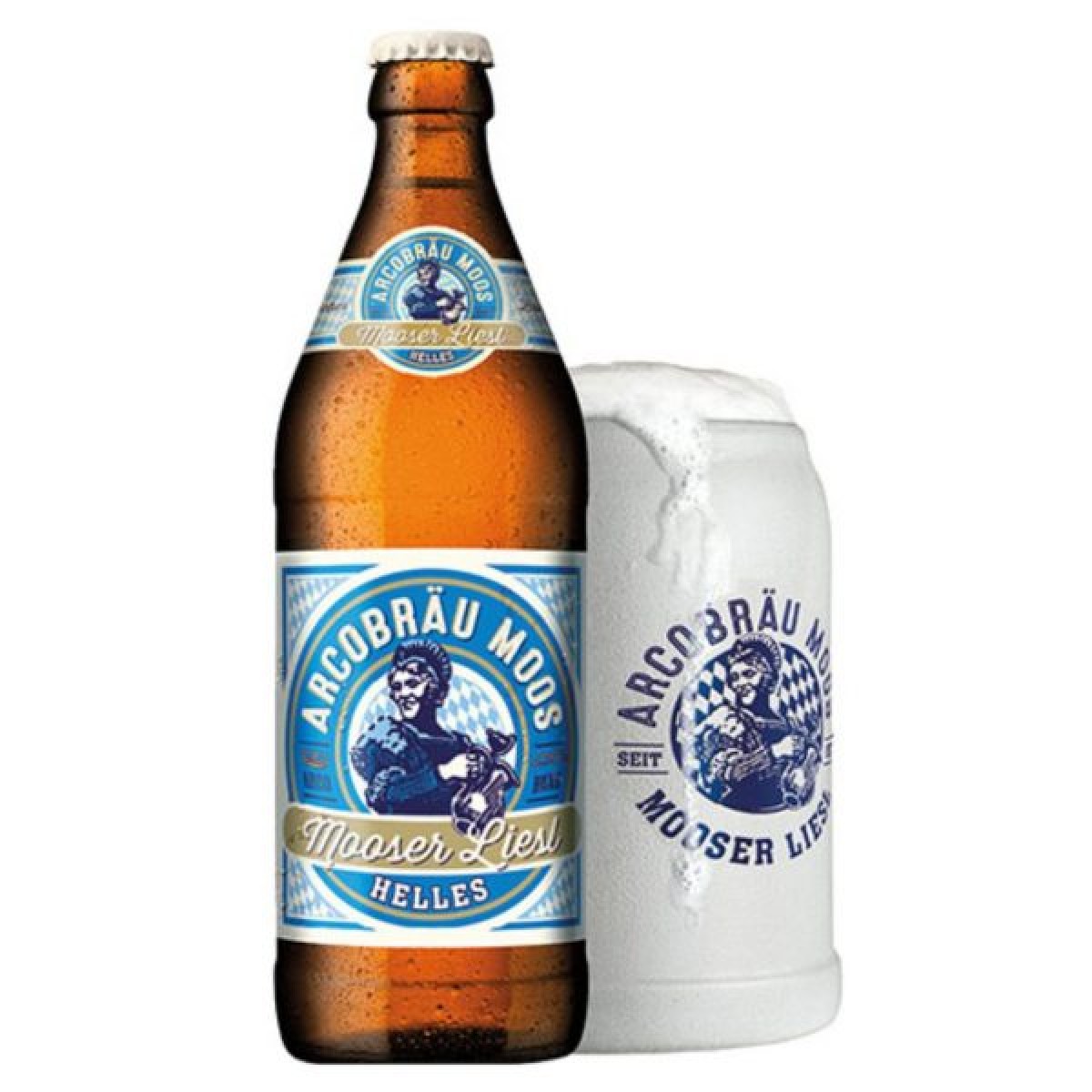Arcobrau Mooser Liesl Helles 5.3%-Chai 500ml